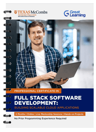 Full Stack Software Development Certificate Course by UT Austin